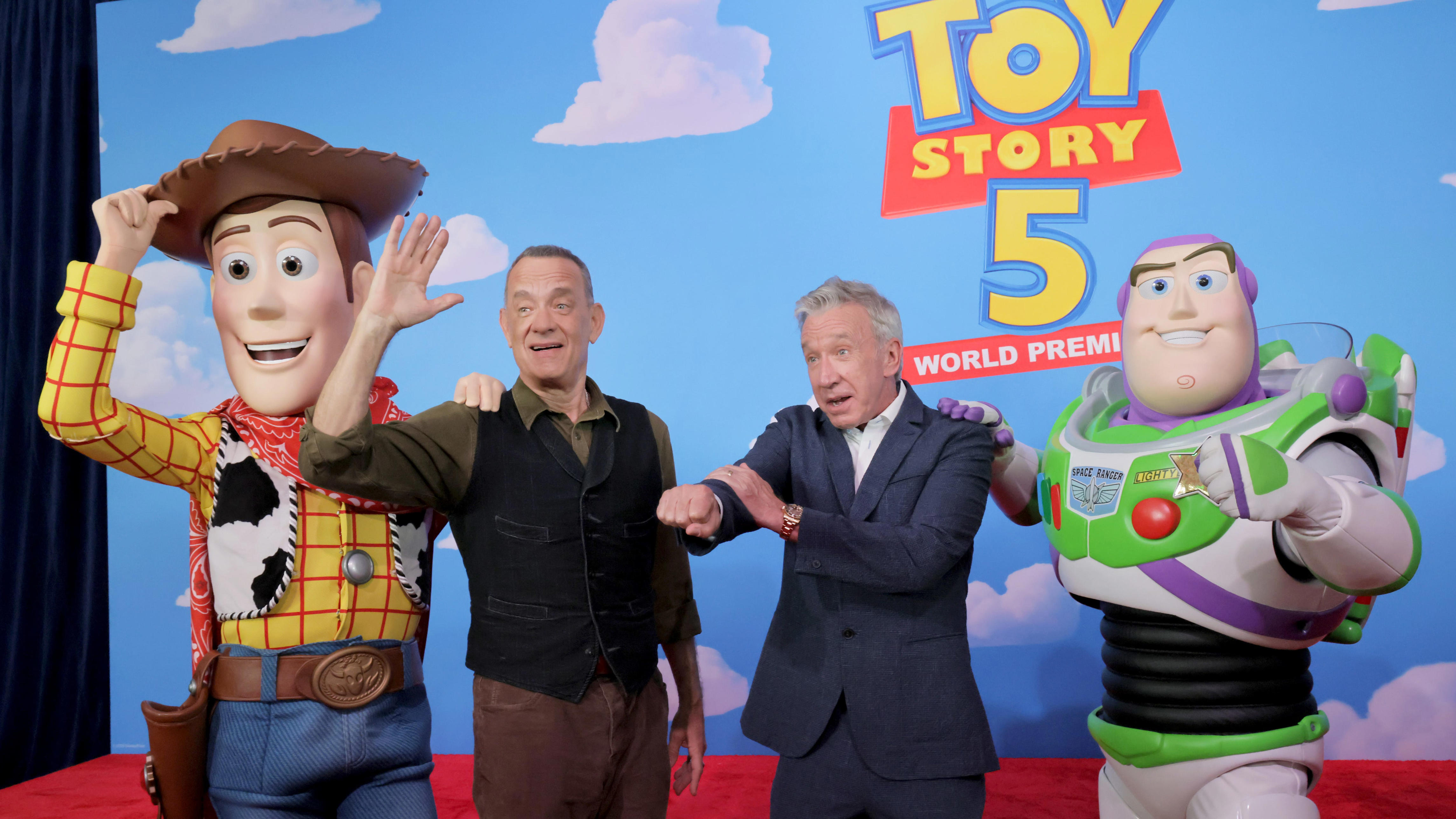Tim Allen, Tom Hanks recall memories from 1995 'Toy Story' press tour