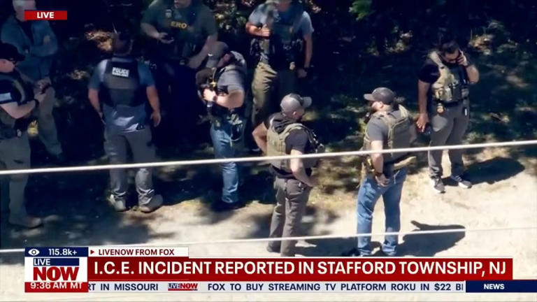 ICE agent in NJ hit by fleeing suspect in van, opens fire