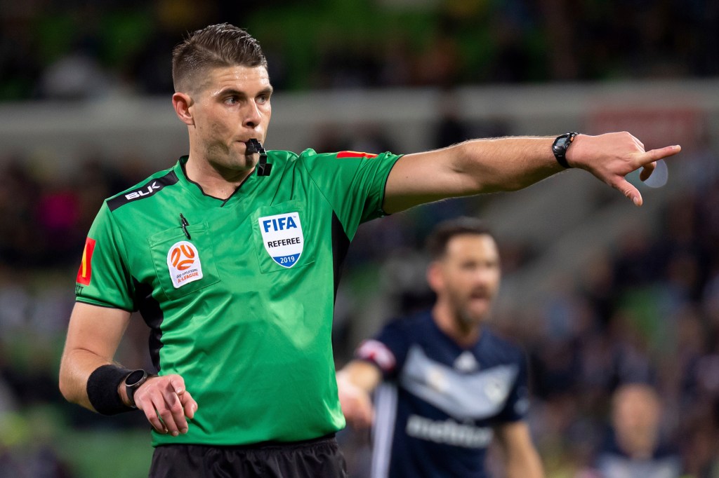 Who is Shaun Evans? World Cup referee faces questions over hand gesture