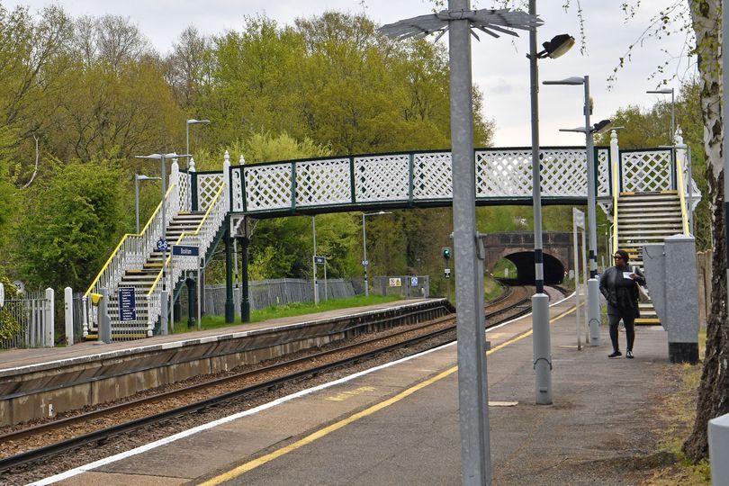 Rail workers nearly hit by train in Surrey tunnel due to issue that ...