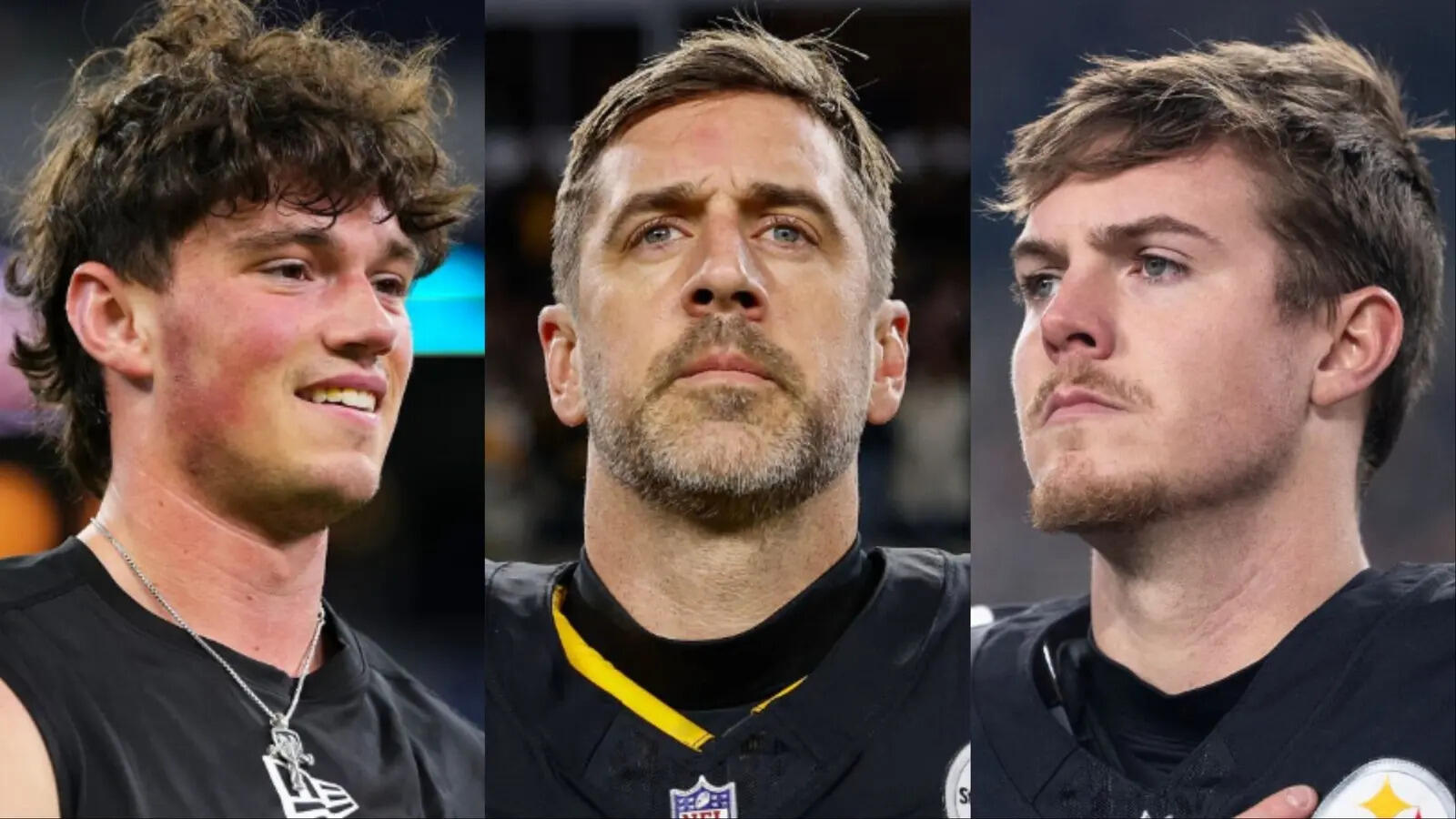 Aaron Rodgers prepares Pittsburgh Steelers rookies Will Howard and Drew ...