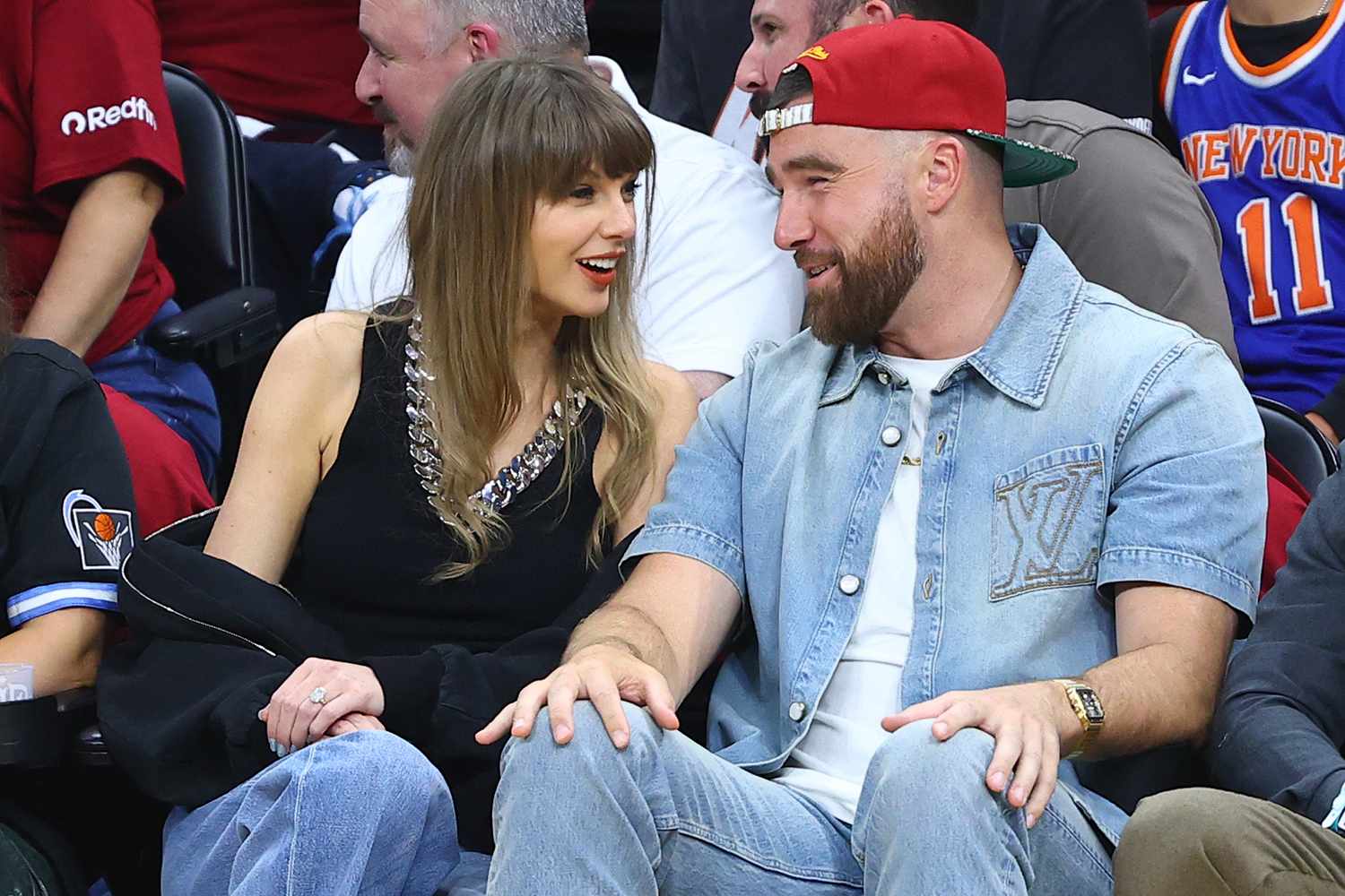 Taylor Swift’s courtside seat from Knicks-Cavaliers playoff game sells ...