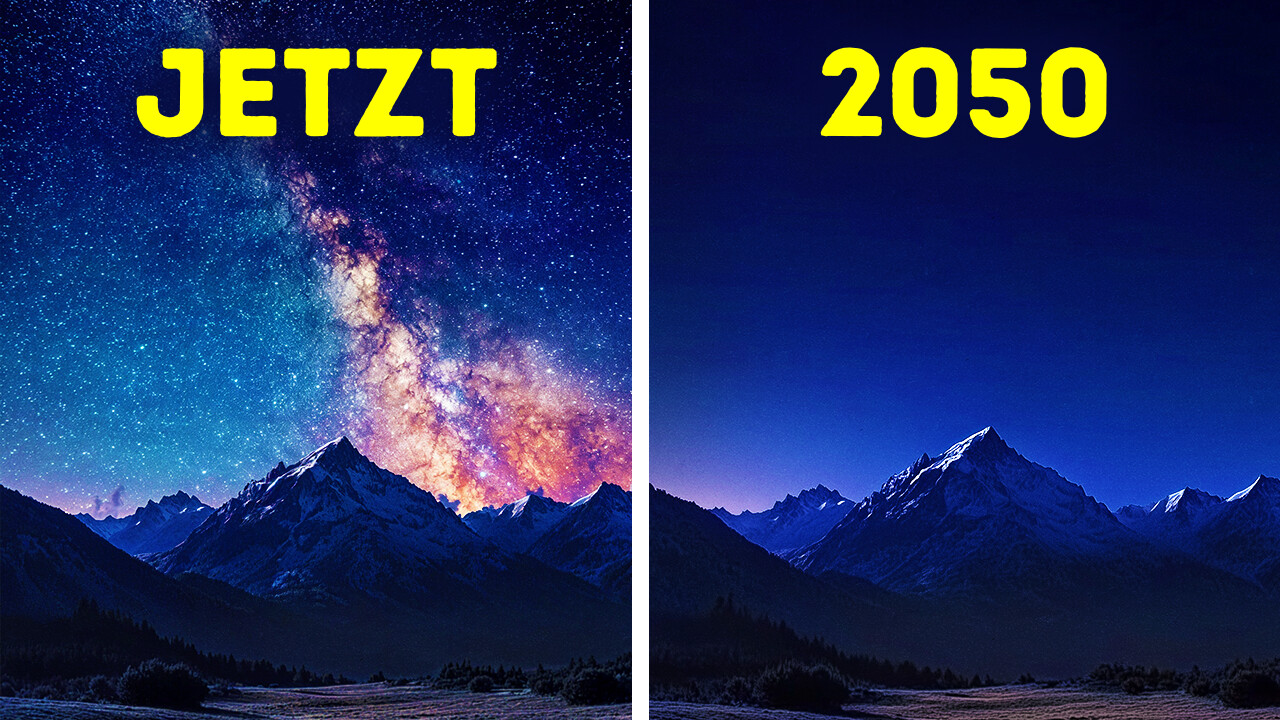 NASA warnt vor dem Verschwinden der Sterne am Himmel
