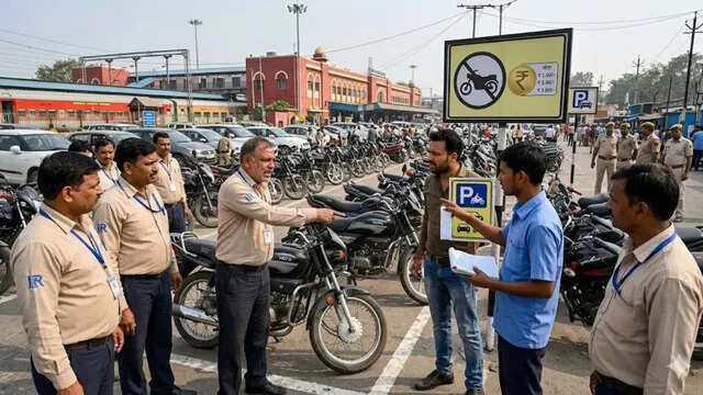 New parking regulations introduced at major Delhi railway stations