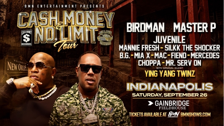 First ever Cash Money Records & No Limit Records tour coming to ...