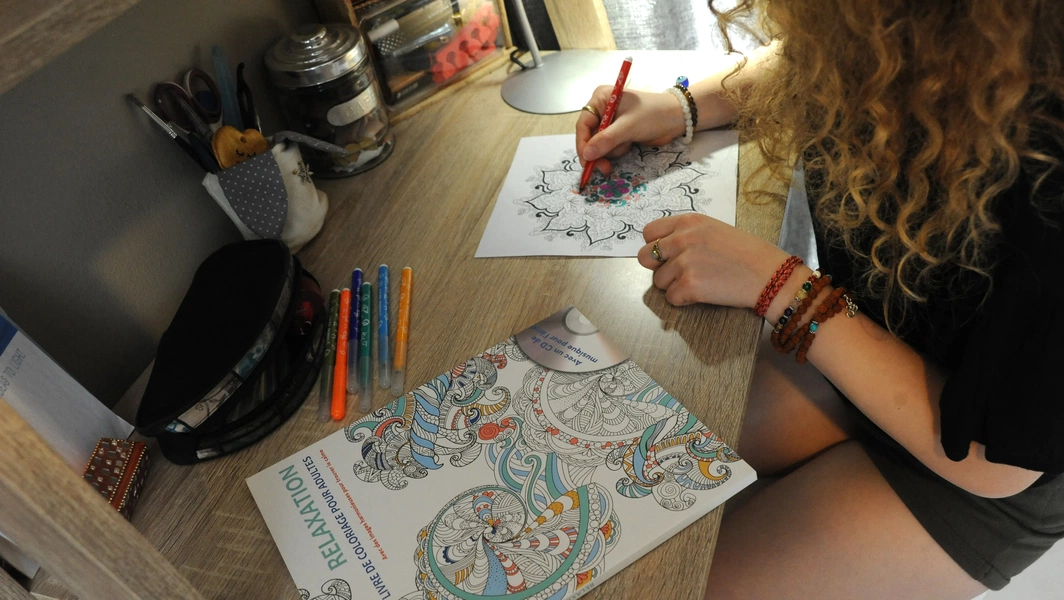 Find your calm with Monday Mandala coloring
