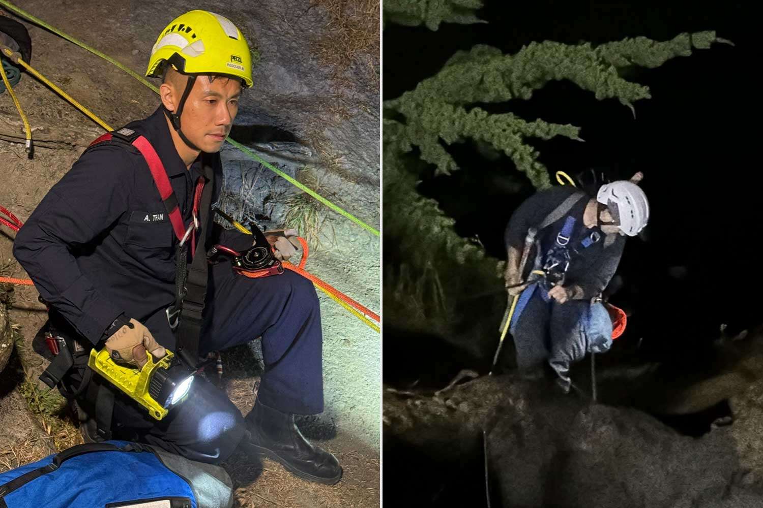 Injured hiker stranded on cliff face rescued after 7-hour operation ...