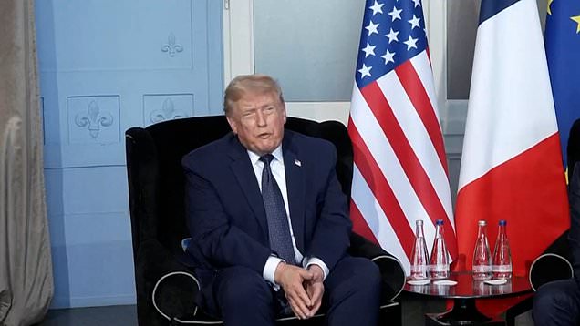 Trump says Strait of Hormuz open but having to 'do a little hunting ...