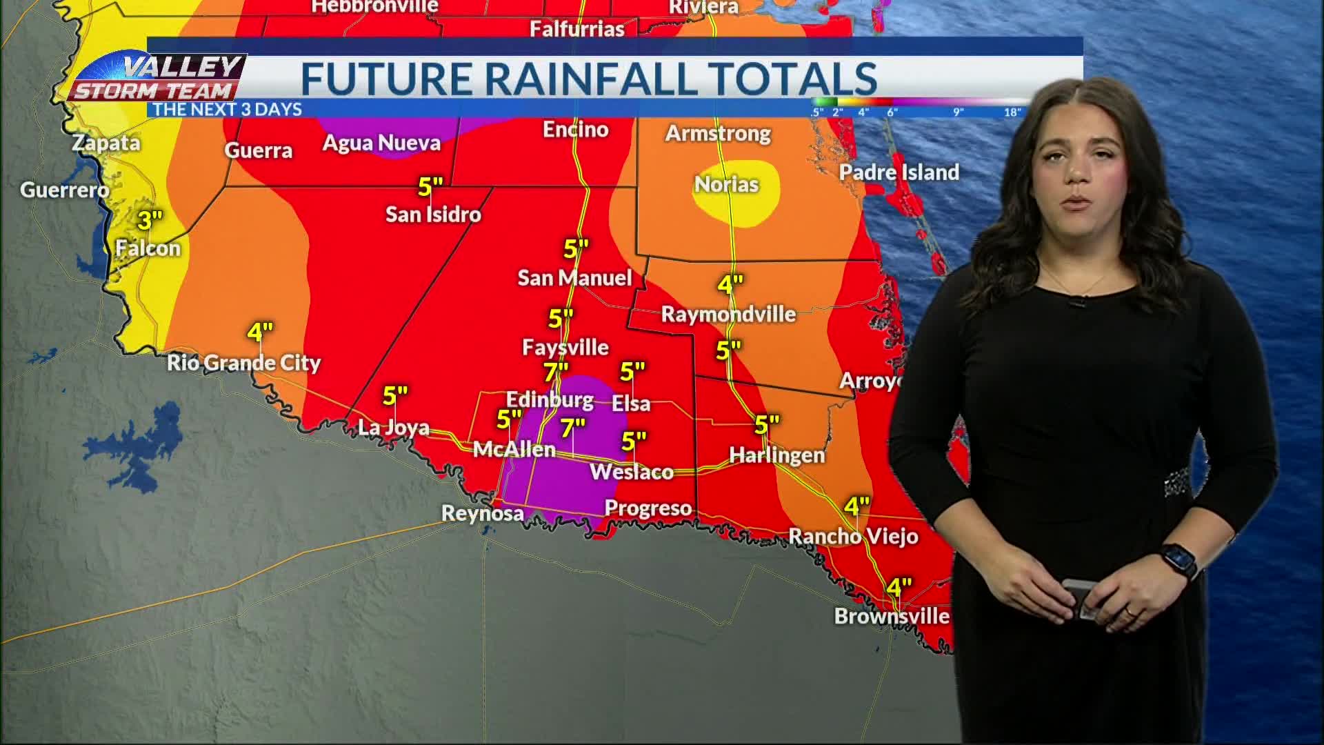 Rain rumbles expected throughout the following days