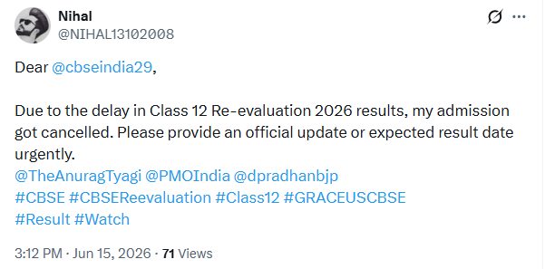 No result, no relief: CBSE silence adds pressure on students' admissions