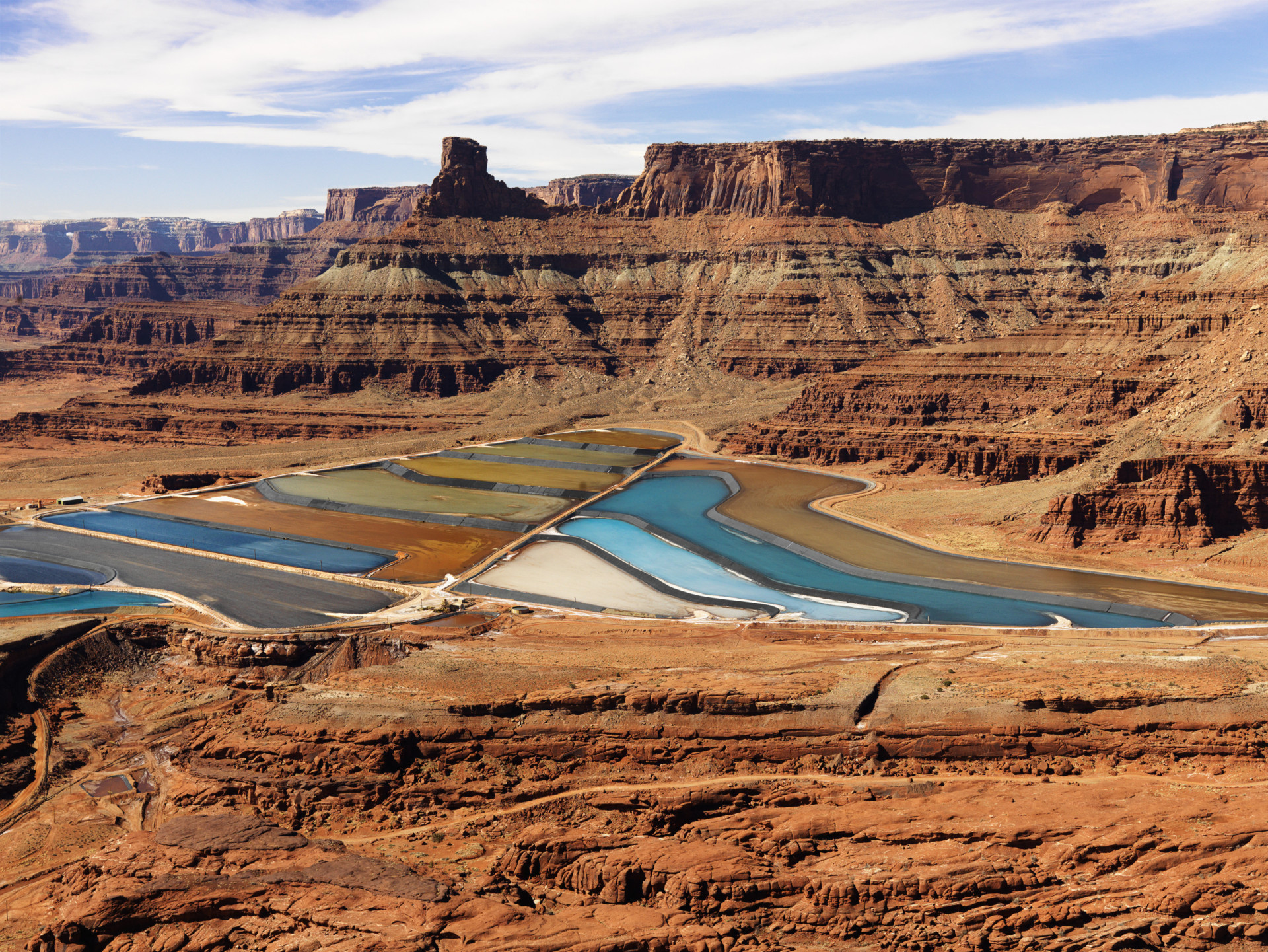 The most interesting places found with Google Earth