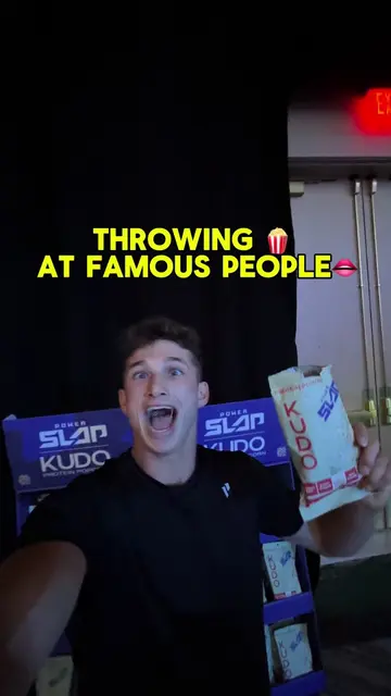 Who can catch this popcorn at Power Slap