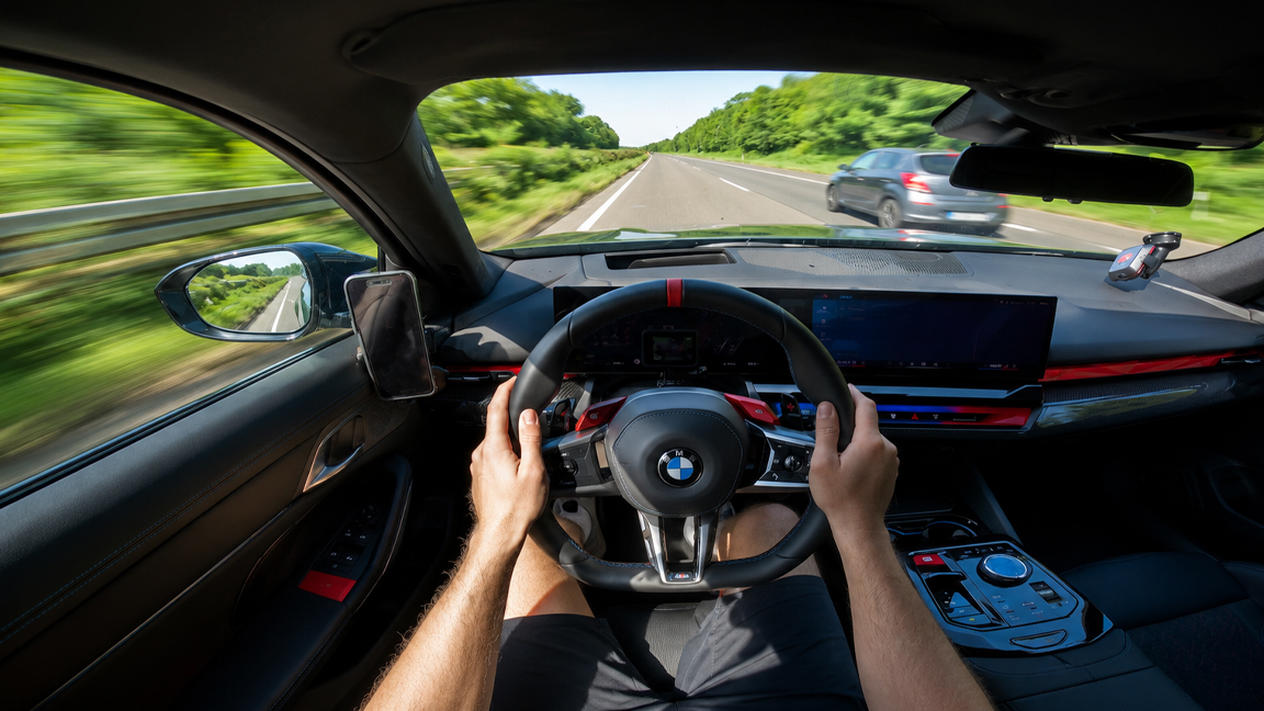 BMW M5 Touring G99 pushed to the limit