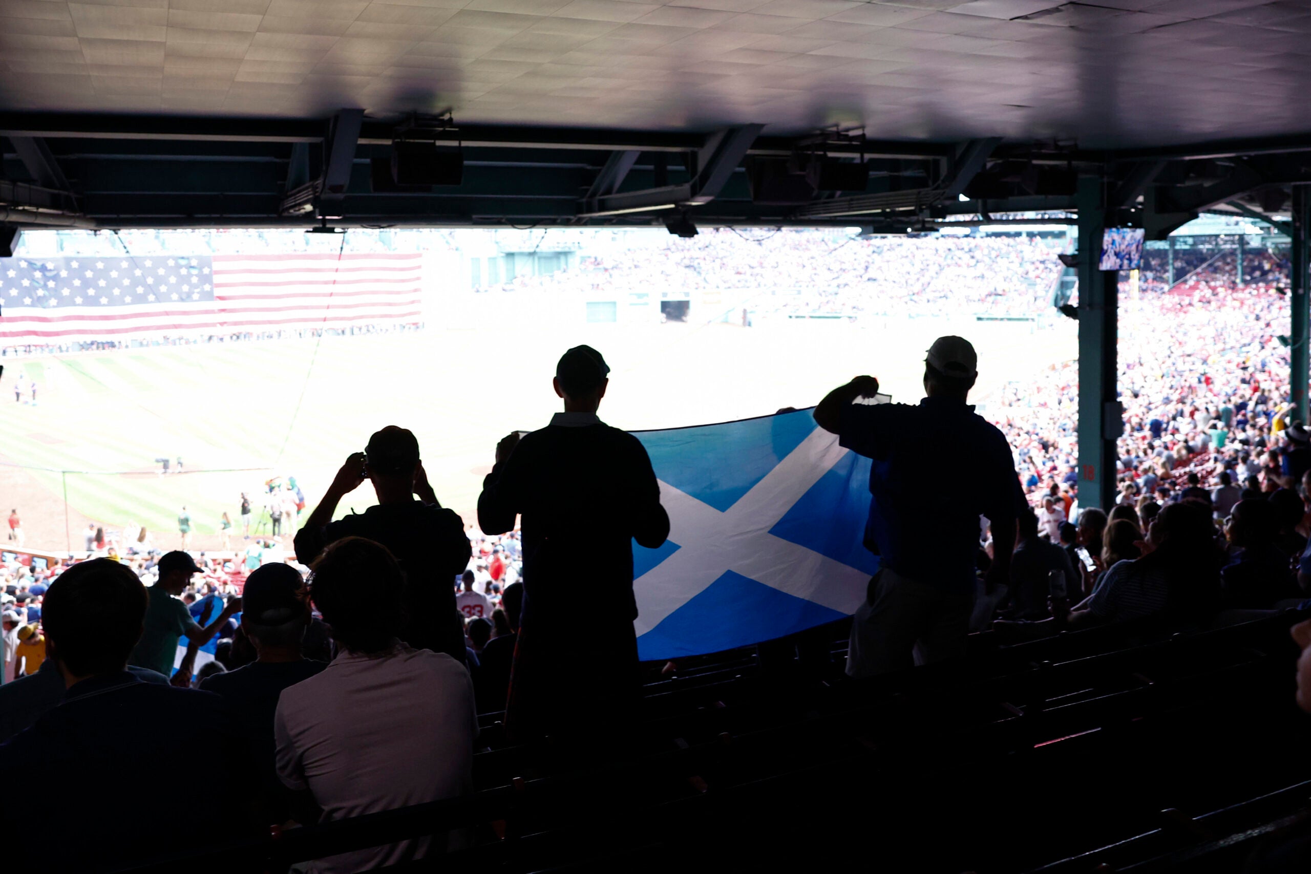 Scottish fans took over Fenway Park in ongoing 'Tartan Army' World Cup ...