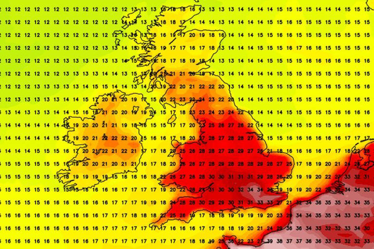 Europe 'heat dome' and its implications for North Wales this weekend