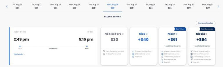 Breeze Airways sale: One-way flights from $30 [book by June 18]