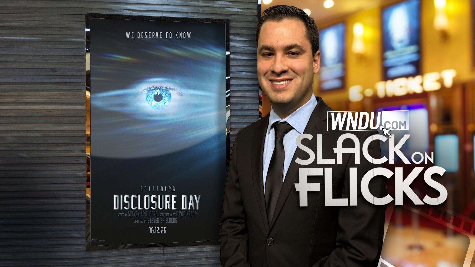 Slack on flicks: 'Disclosure Day'
