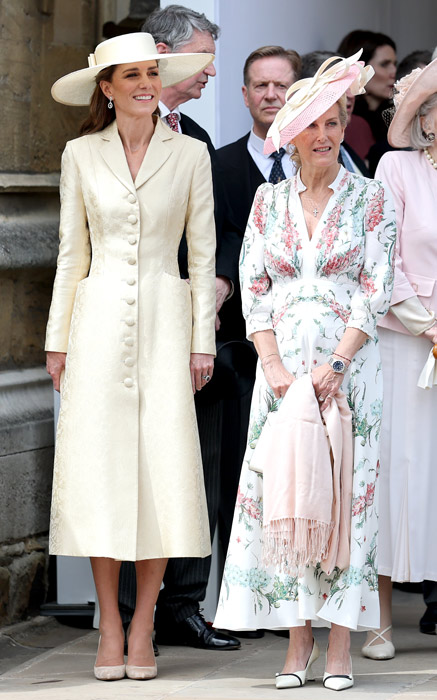 Kate Middleton's elegant ode to her wedding day at Order of the Garter ...