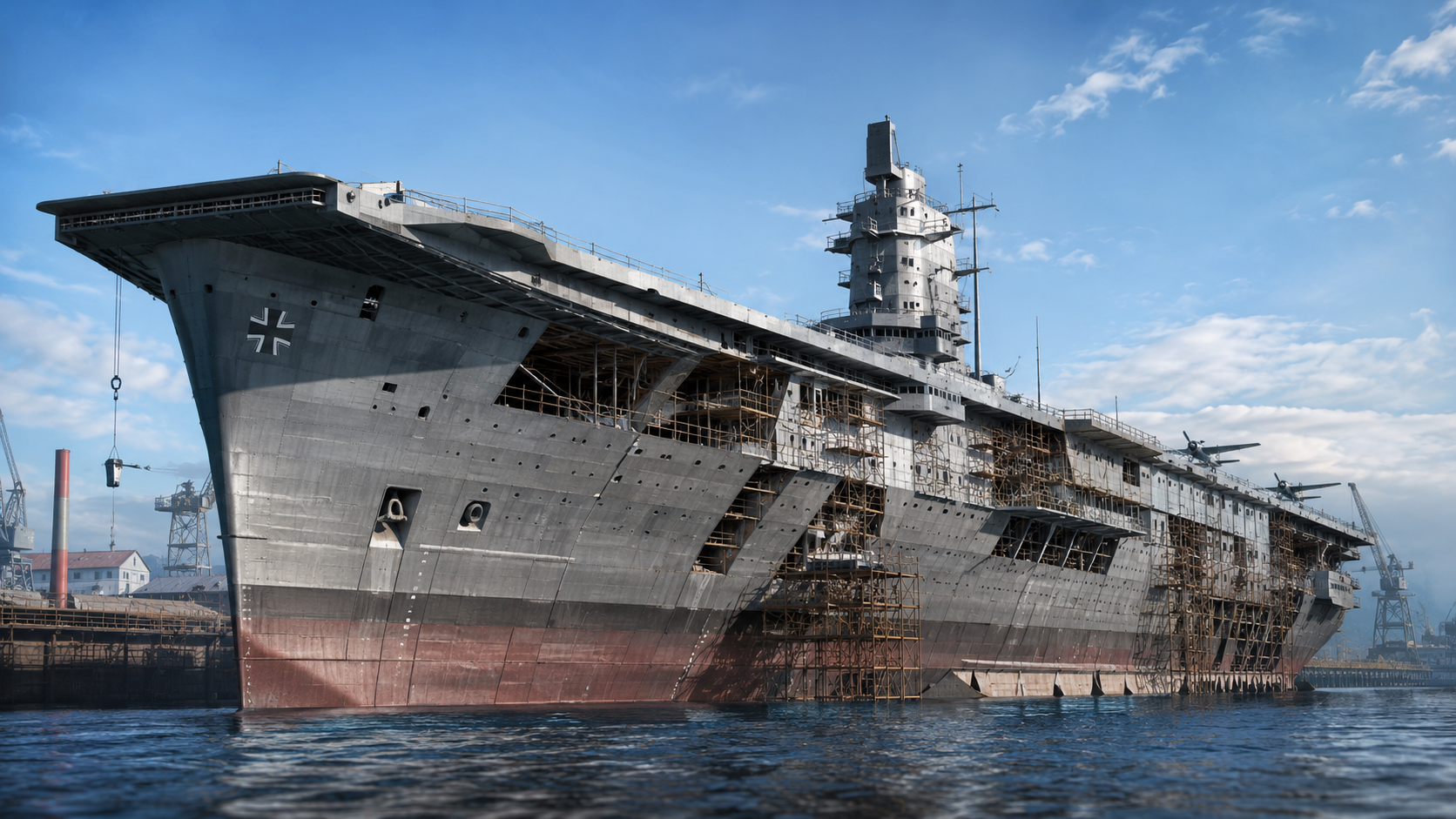 Why Nazi Germany never finished its aircraft carrier
