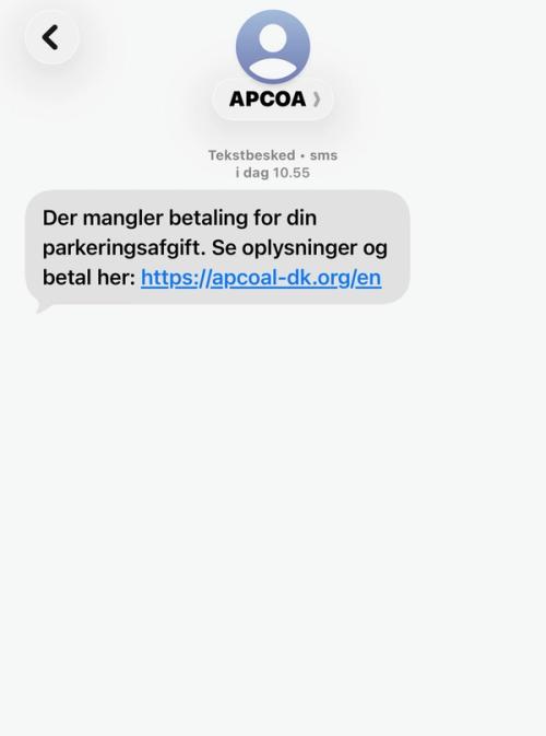 Pas på falsk sms fra p-selskab