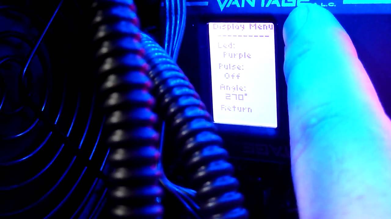 VANTAGE ALC controller demo: Setup, modes & custom RGB display!