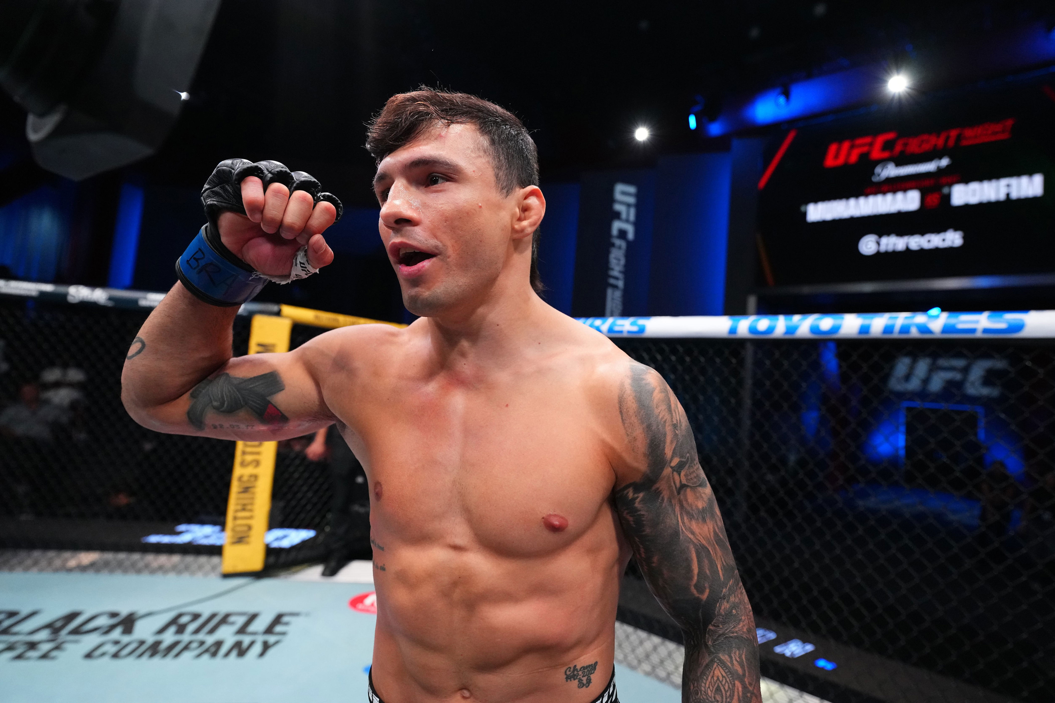 UFC fighter shares White House bathroom video during Trump birthday event