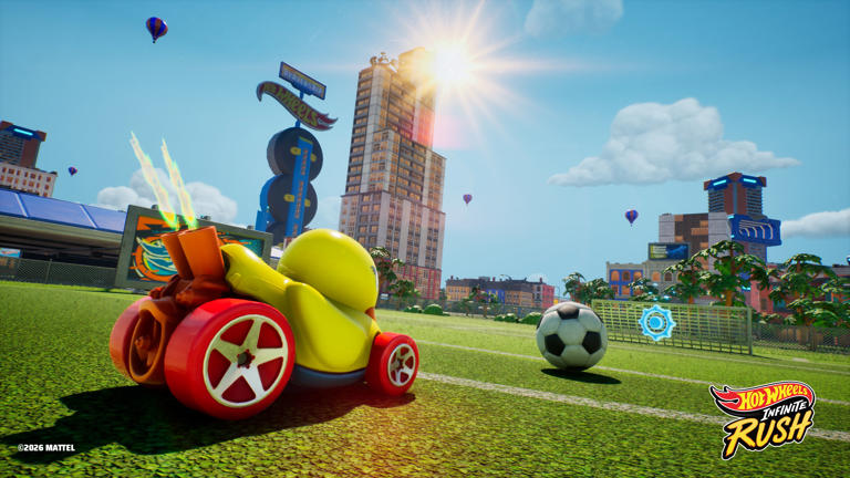 Hot Wheels Infinite Rush preview: Die-cast playground goes open-world