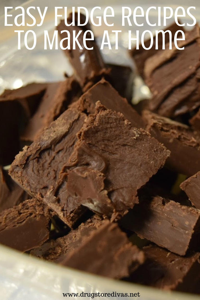 9 easy fudge recipes to make at home