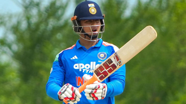 Vaibhav Sooryavanshi in action | India A vs Afghanistan A live ...