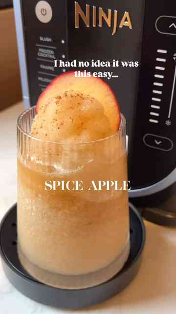 Festive Apple Spice Slushi For Mocktails Or Cocktails
