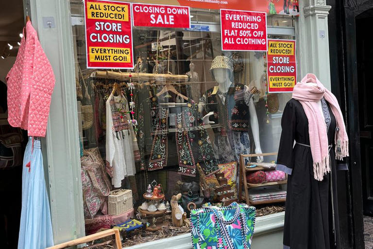 York city centre store's 'everything must go' sale ahead of closure