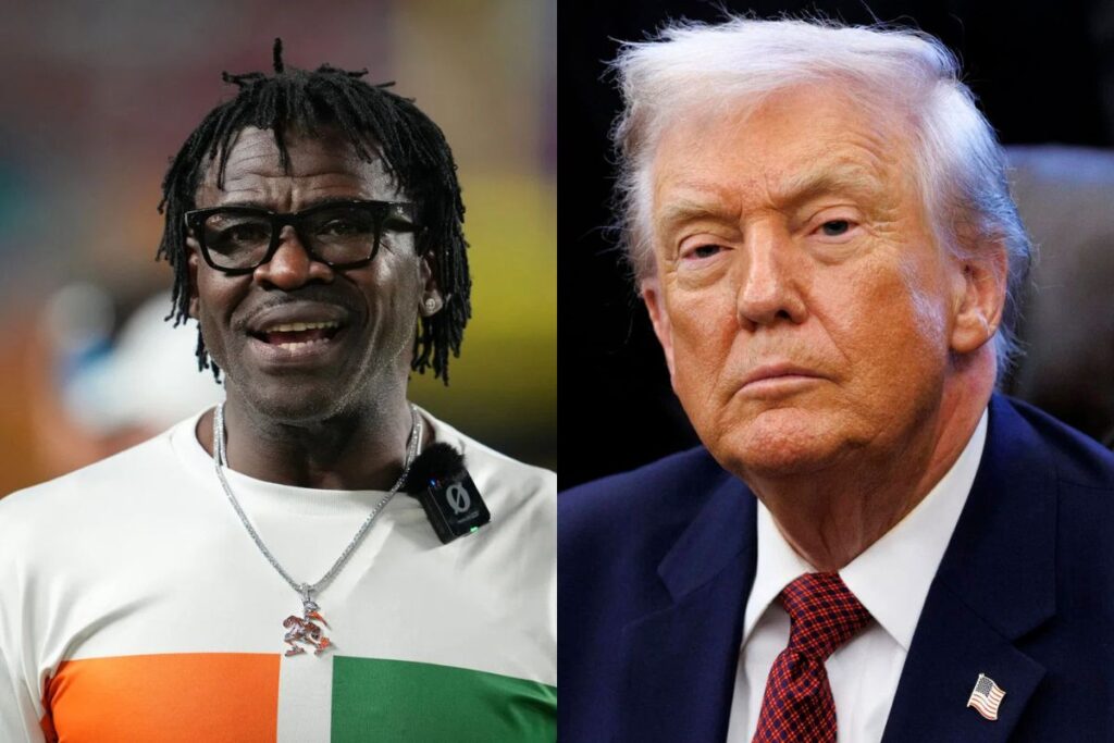 Michael Irvin joins NFL stars at Donald Trump’s White House UFC event