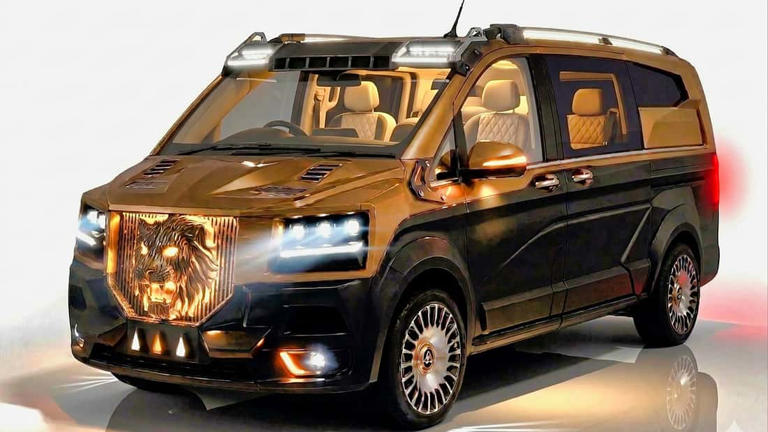 Dartz Pullman Shere Khan: Mercedes V-Klasse zwischen Protz und peinlich