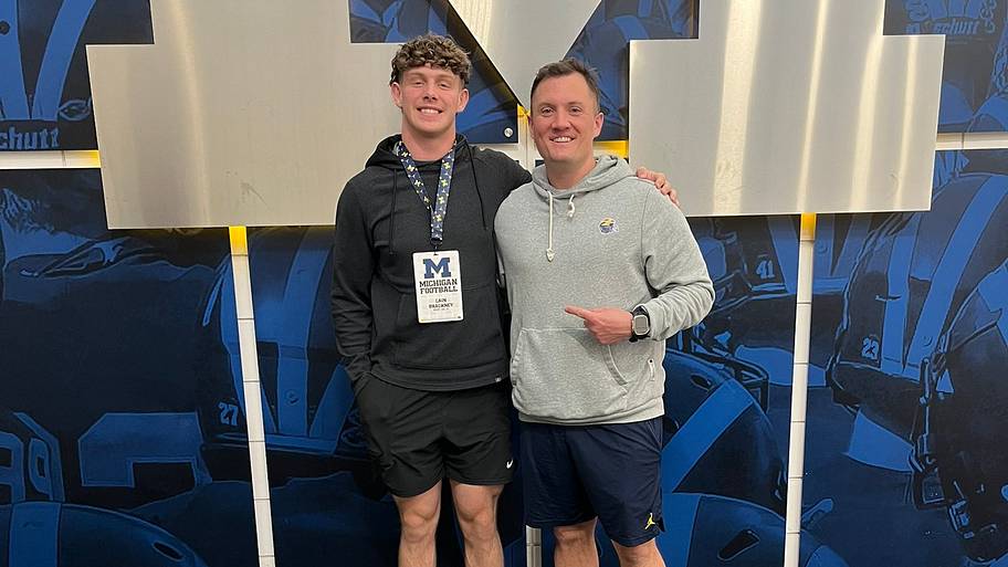 Michigan football attempting to flip Big Ten commit LB Cain Brackney