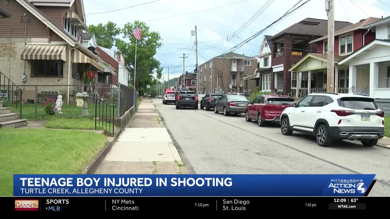 Teenage boy shot in Turtle Creek, Pennsylvania
