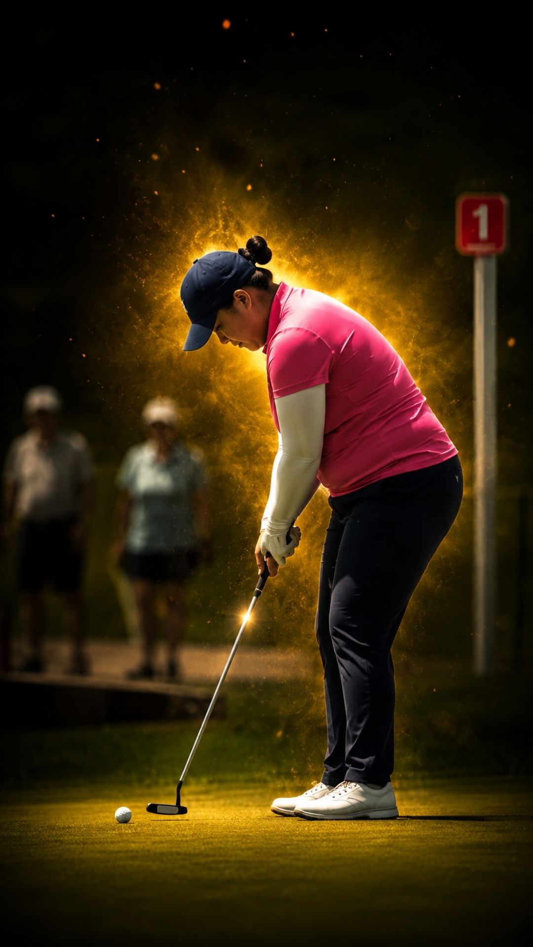 Angel Yin showcases sharp short game