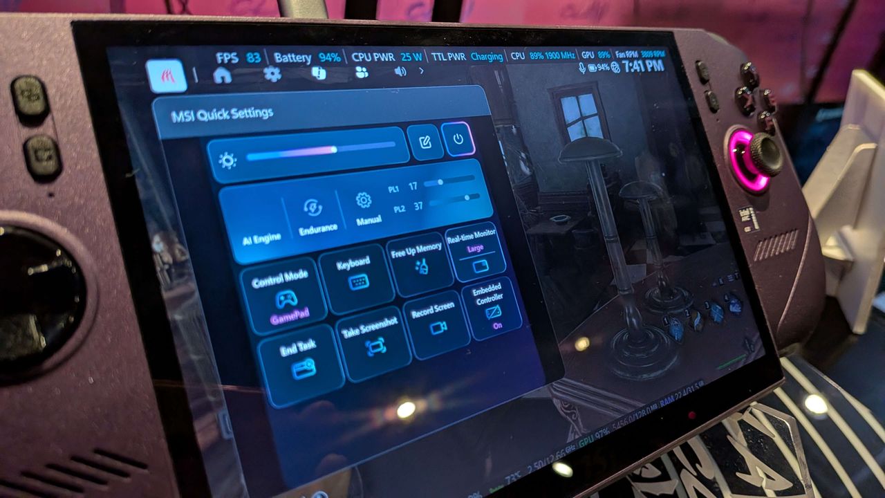 MSI has finally given the Claw 8 EX AI+ a pre-order price tag and it's ...