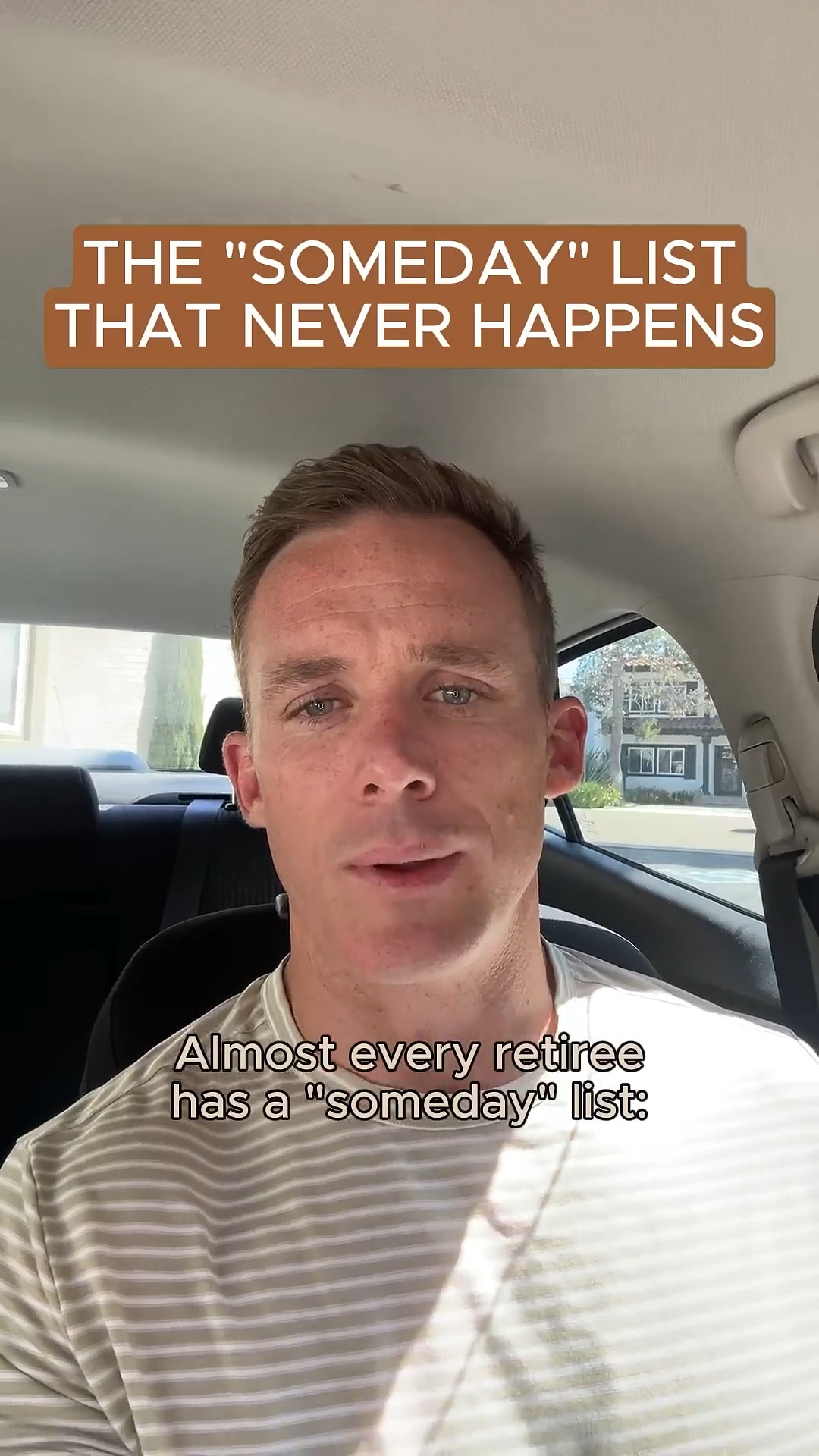 How many things are on your "someday list"?