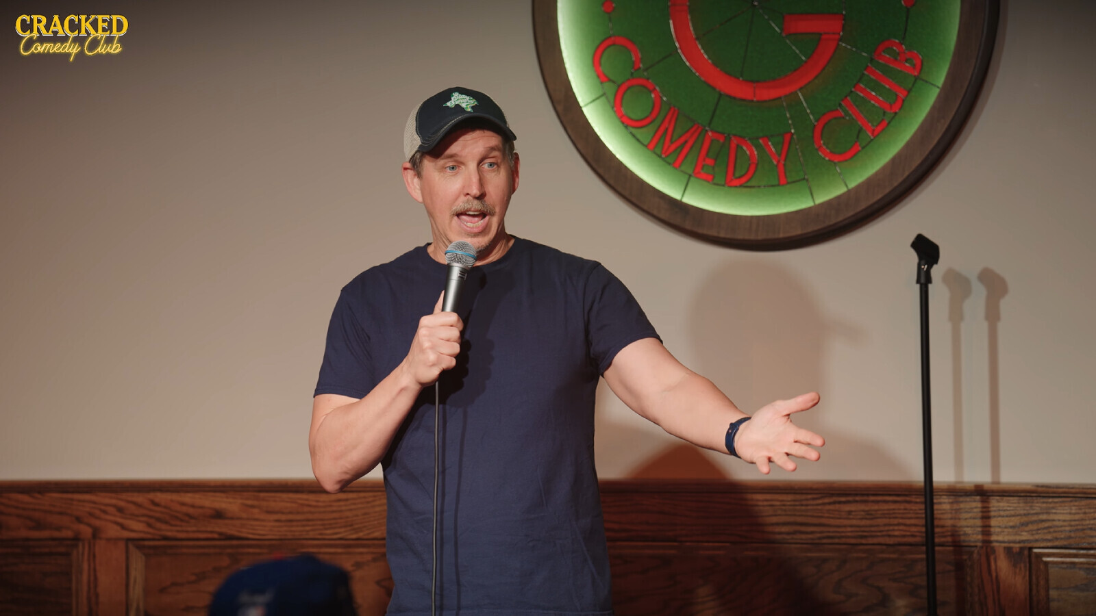 Jason Salmon serves tough topics and fun jokes at Cracked Comedy Club