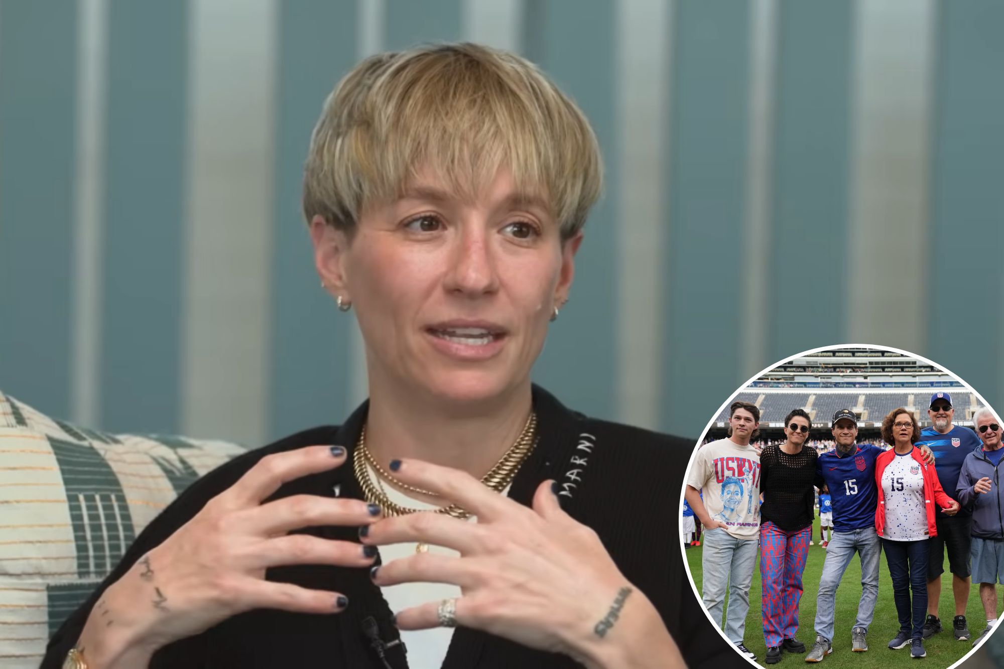Megan Rapinoe reveals brother’s death after long sad battle with ...