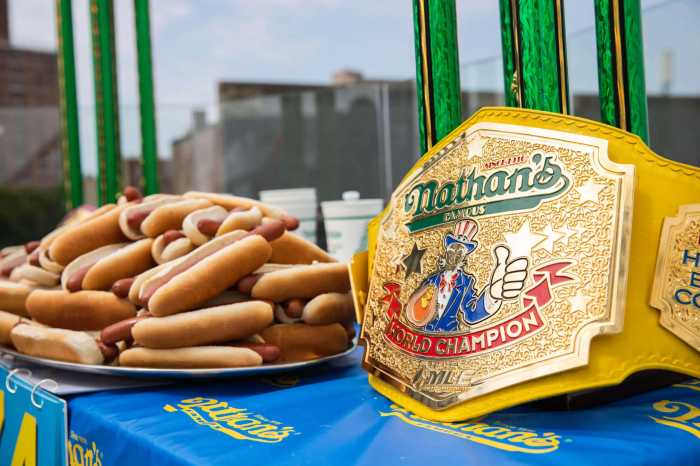Joey Chestnut, Miki Sudo set to defend titles at 2026 Nathan’s Hot Dog ...