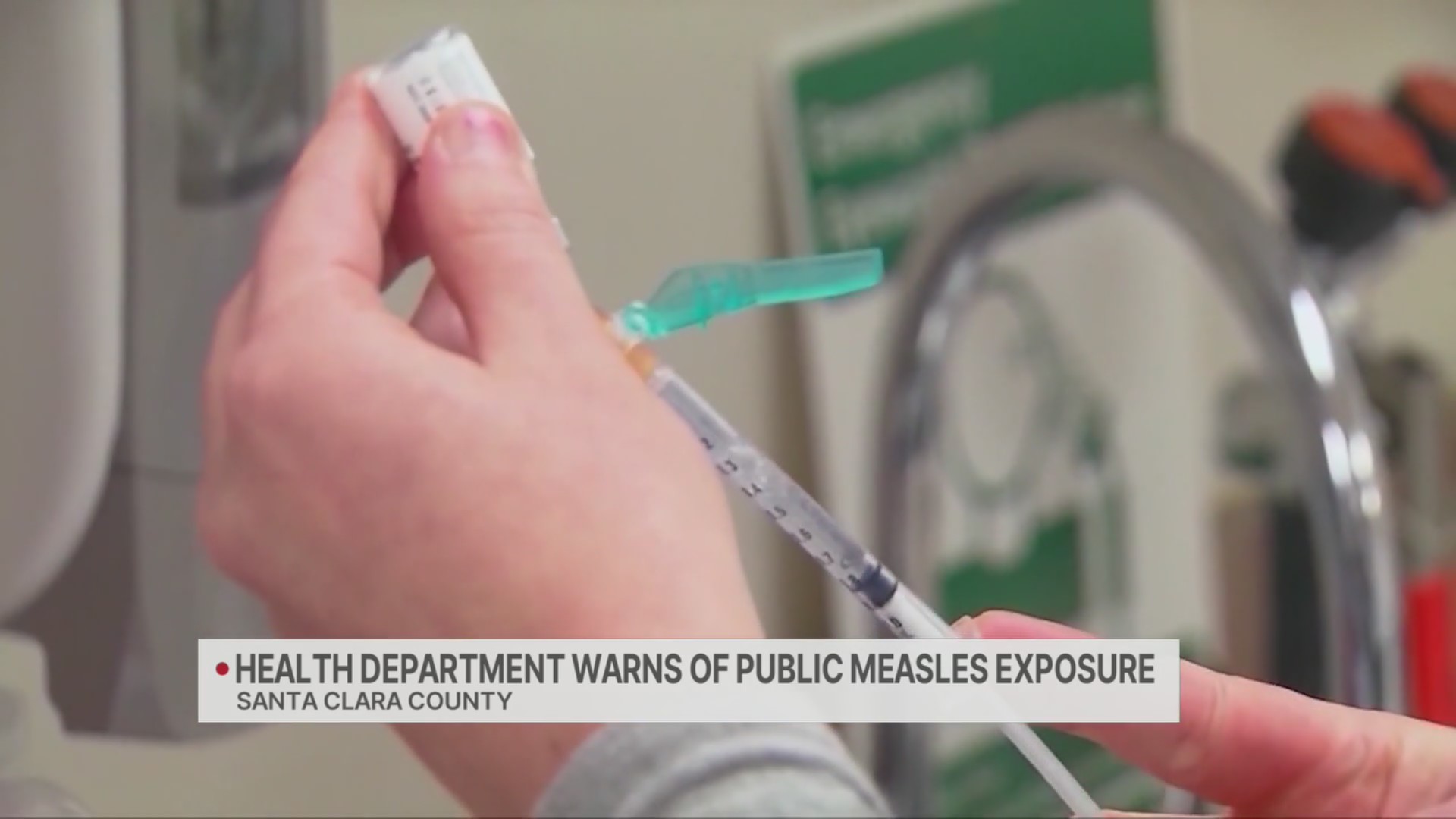 Santa Clara County health department warns of public measles exposure