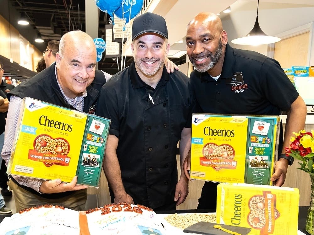 Staff at supermarket in the Caldwells earn place on Cheerios box with ...