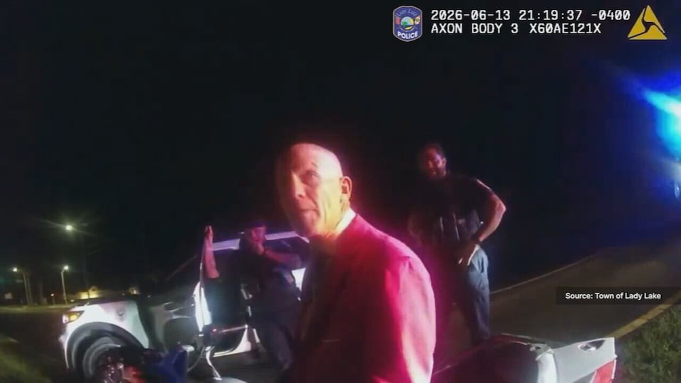 Man in pink suit arrested for driving without license