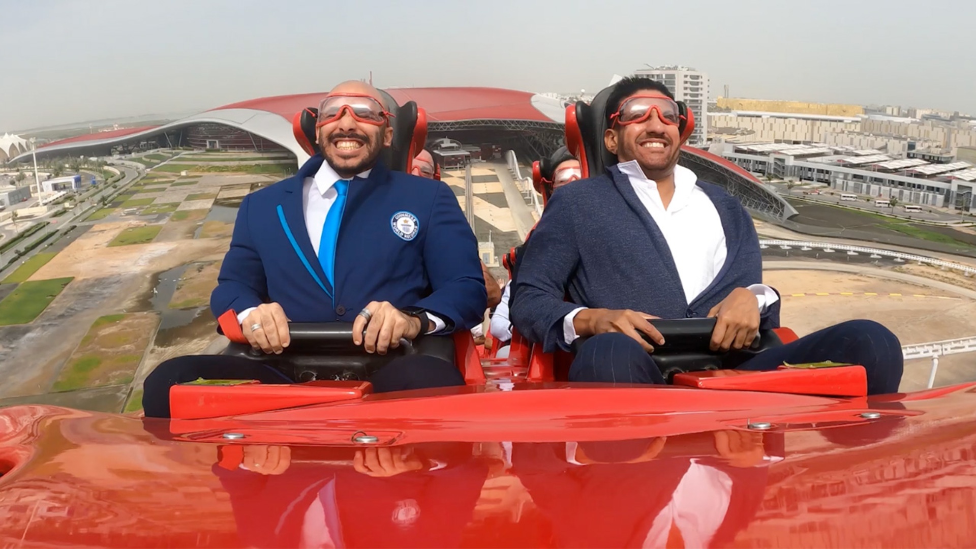 Highest speed achieved by a rollercoaster launch - 240 km/h by Formula ...