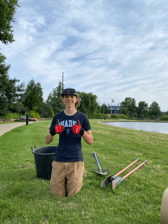 Two students bring classroom project to life after nearly two years of ...