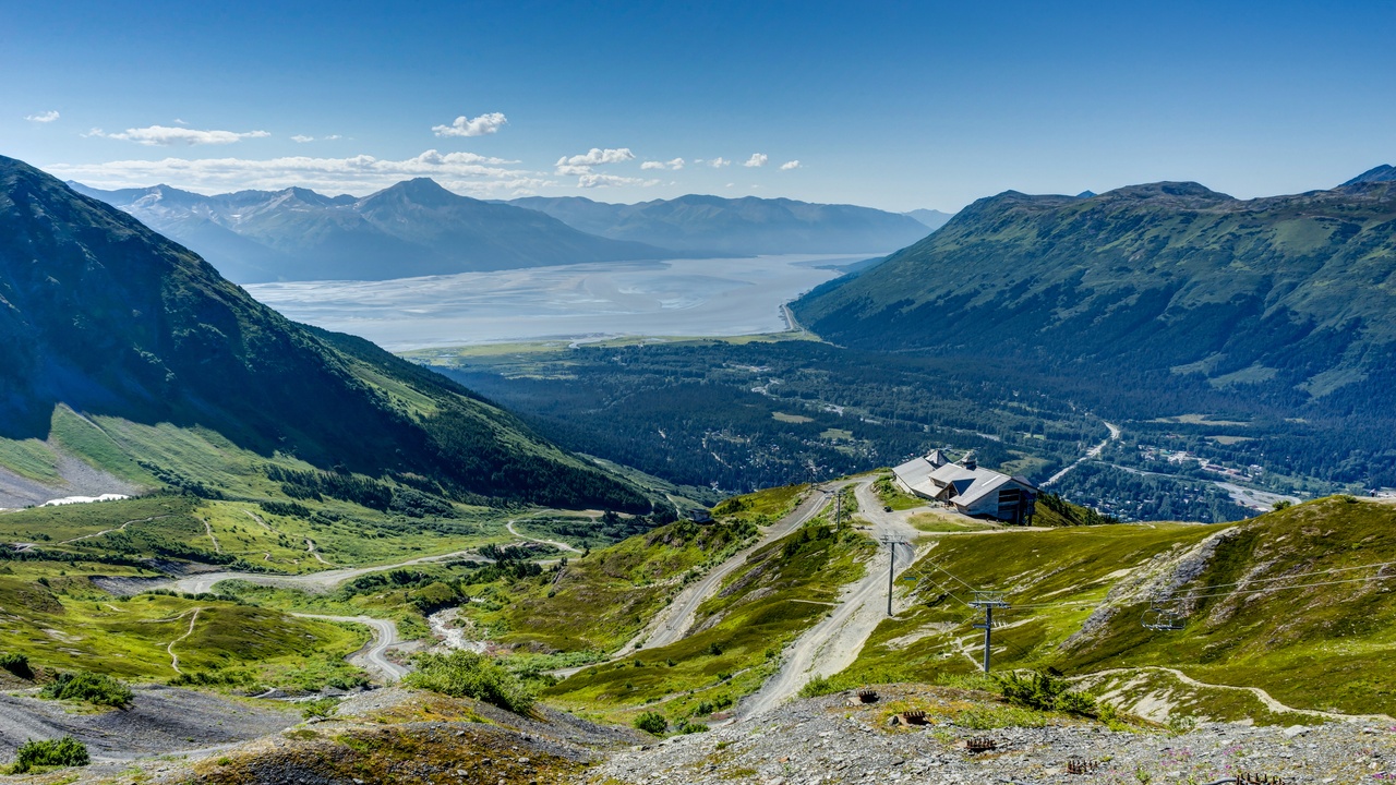 Seven glaciers frame this tiny Alaska ski town tucked into a coastal ...