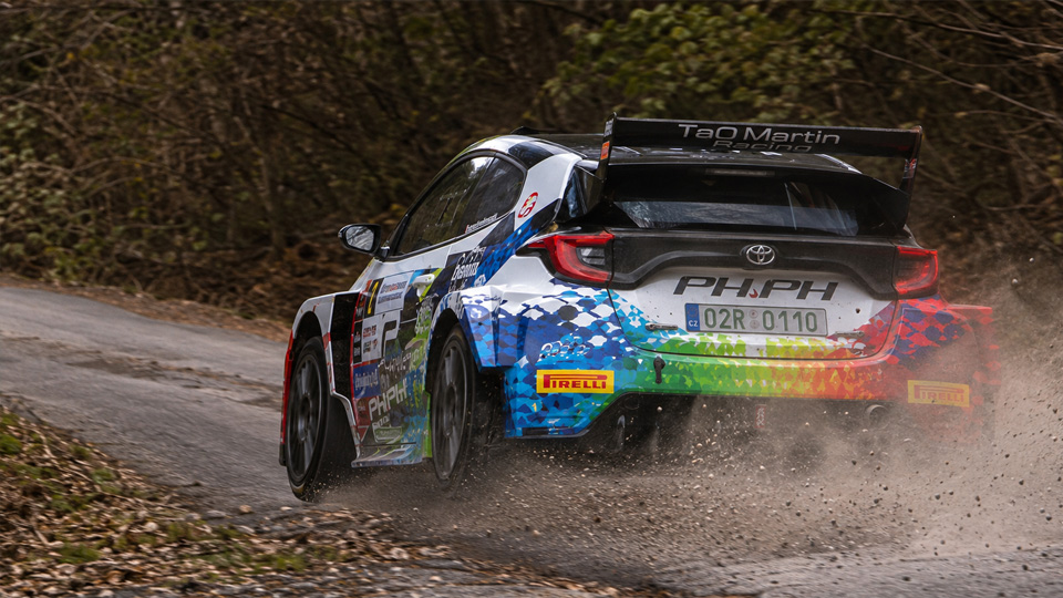 Toyota GR Yaris Rally2 launch control and anti-lag sounds