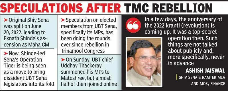Op Tiger to split Uddhav Sena soon? MoS Jaiswal says wait for another ...