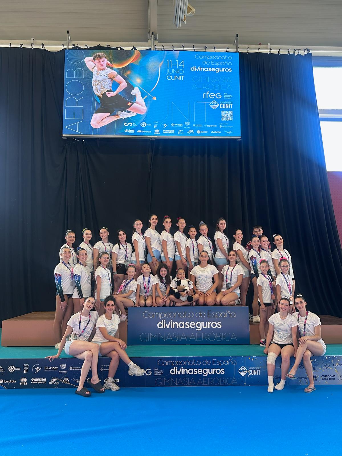 El Club de Gimnasia Soria logra una plata y tres bronces en el Nacional